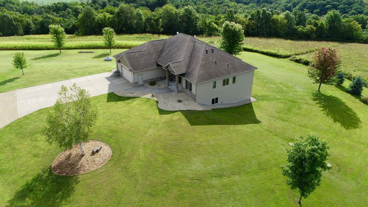 Impressive Custom-Built Walk-Out Rambler On Acreage In Winona Minnesota ...