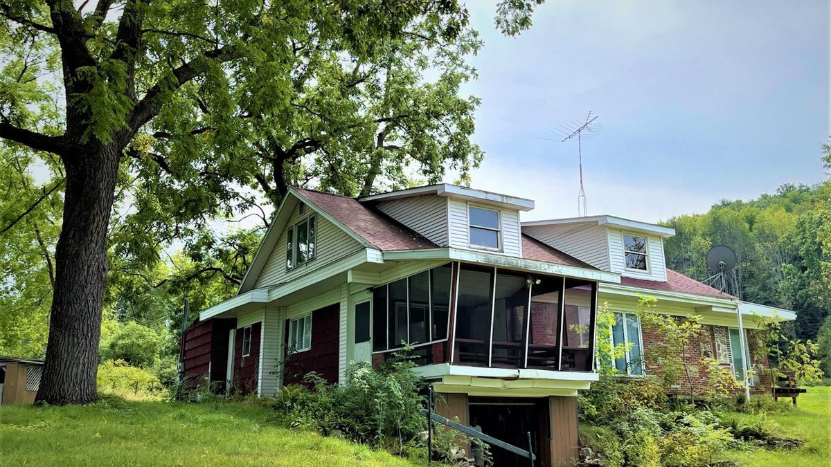 Riverfront Property With House And Barn On Allegany River In Olean ...