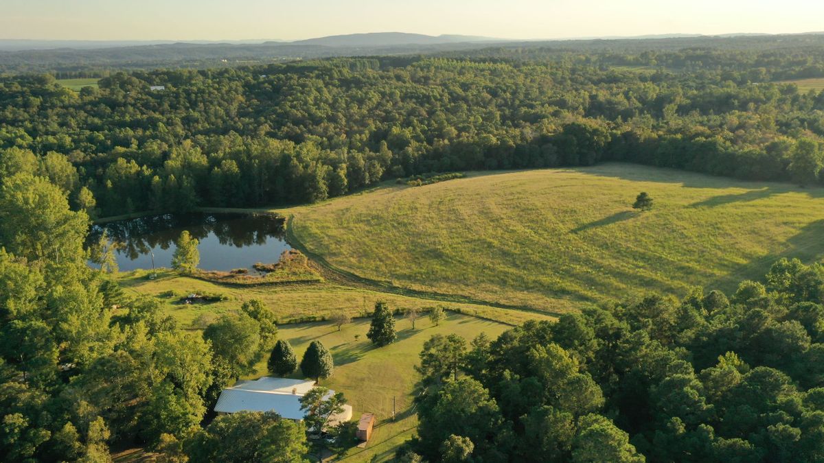 Home With Pasture, Pond And Stream On Lookout Mountain | Whitetail ...