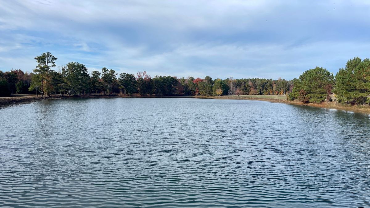 Farmhouse With Beautiful 8 Acre Lake, Tillable Grounds And Timber Near ...