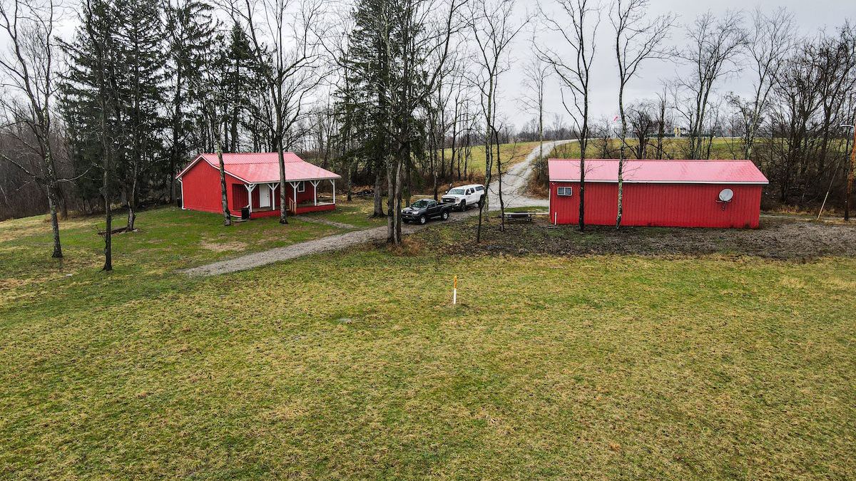 New Finished Cabin And Garage On Acreage | Whitetail Properties