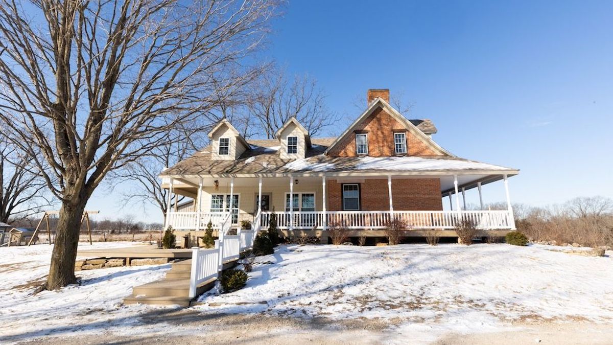 Charming And Updated Country Acreage With Stocked Pond, Outbuildings ...