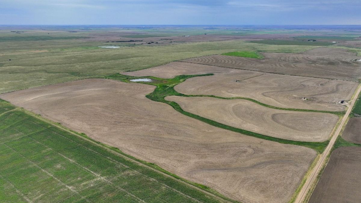 Central Kansas Tillable Quarter And Pond | Whitetail Properties