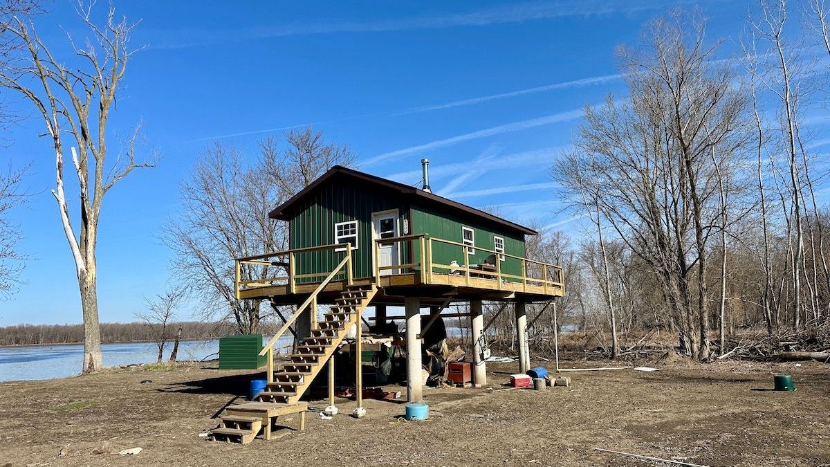 Chain Of Mississippi River Islands On Illinois/Iowa Border With New ...