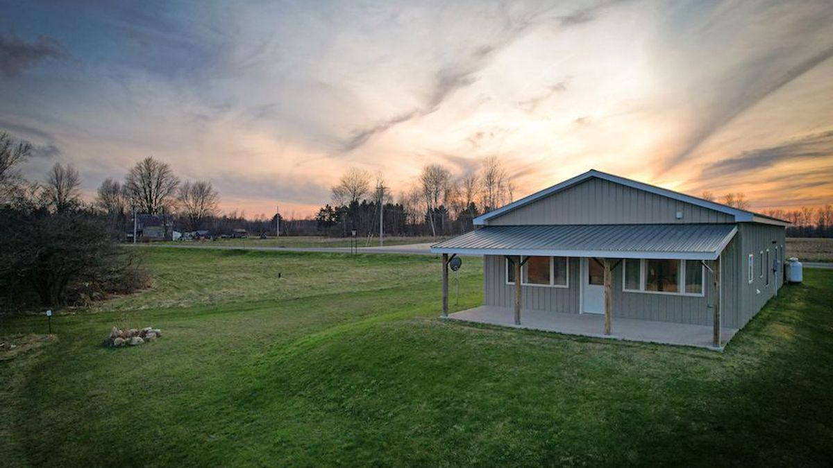 Acreage With A Two Bedroom One Bath Home And Large Garage | Whitetail ...