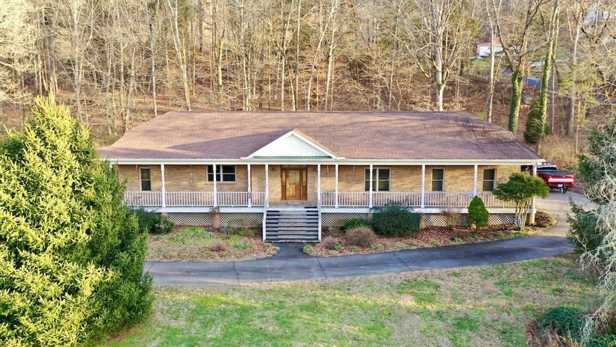 Charming One-Level Brick Home With 3BR, 2 BA On A Large Lot In Lenoir ...