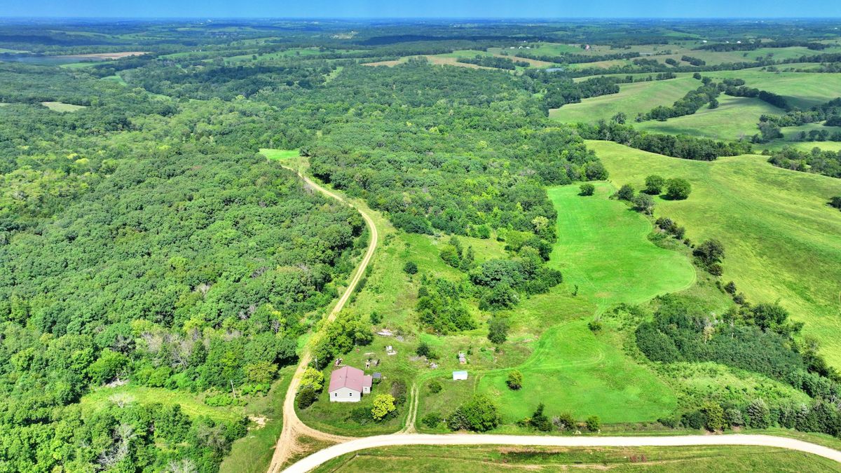 Beautiful Rolling Timber Hunting Tract With Cabin Located In Missouri ...