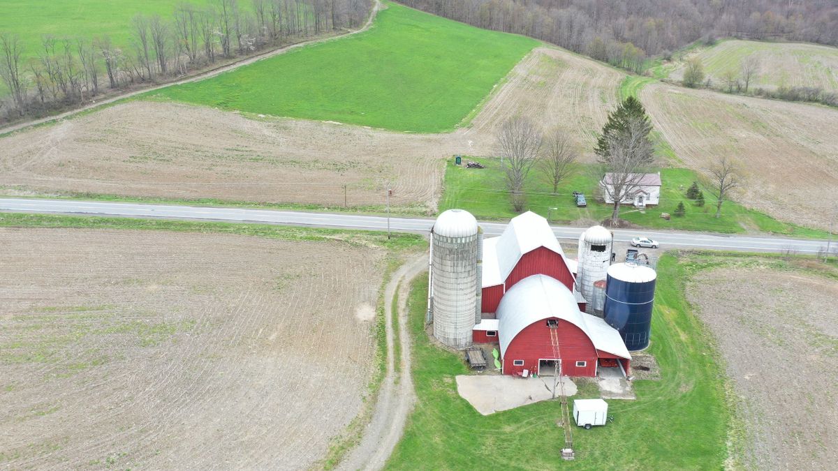 Farm With House, Ag Land, Barns, Beautiful Pond, Borders NYS ...