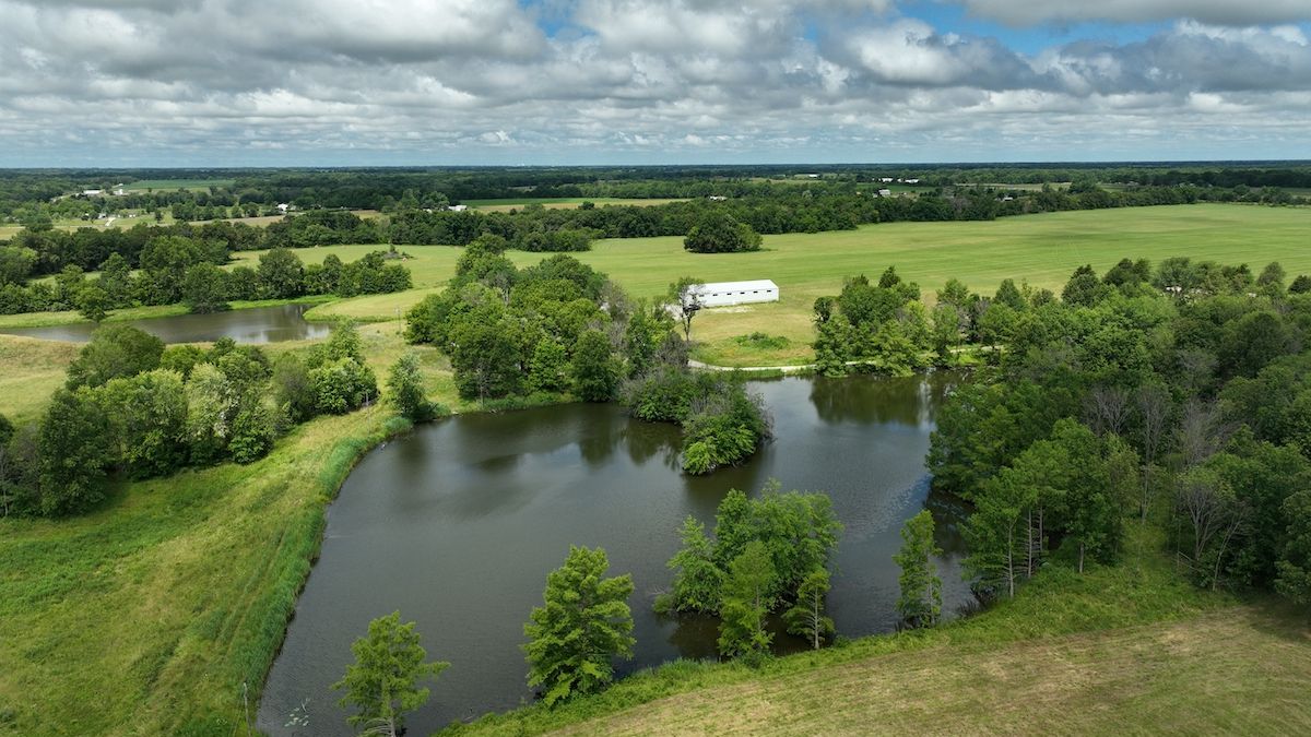 Income-Producing Farm With Lakes, Pond And Development Potential ...
