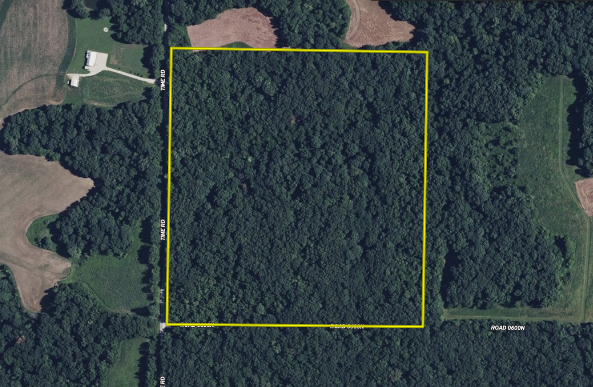 Print - Timber Tract With Food Plot And Trail System In Pike County, IL ...