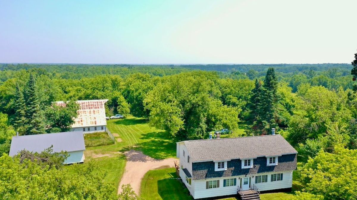 Large Country Home With A Barn Offering Great Hobby Farm Potential ...