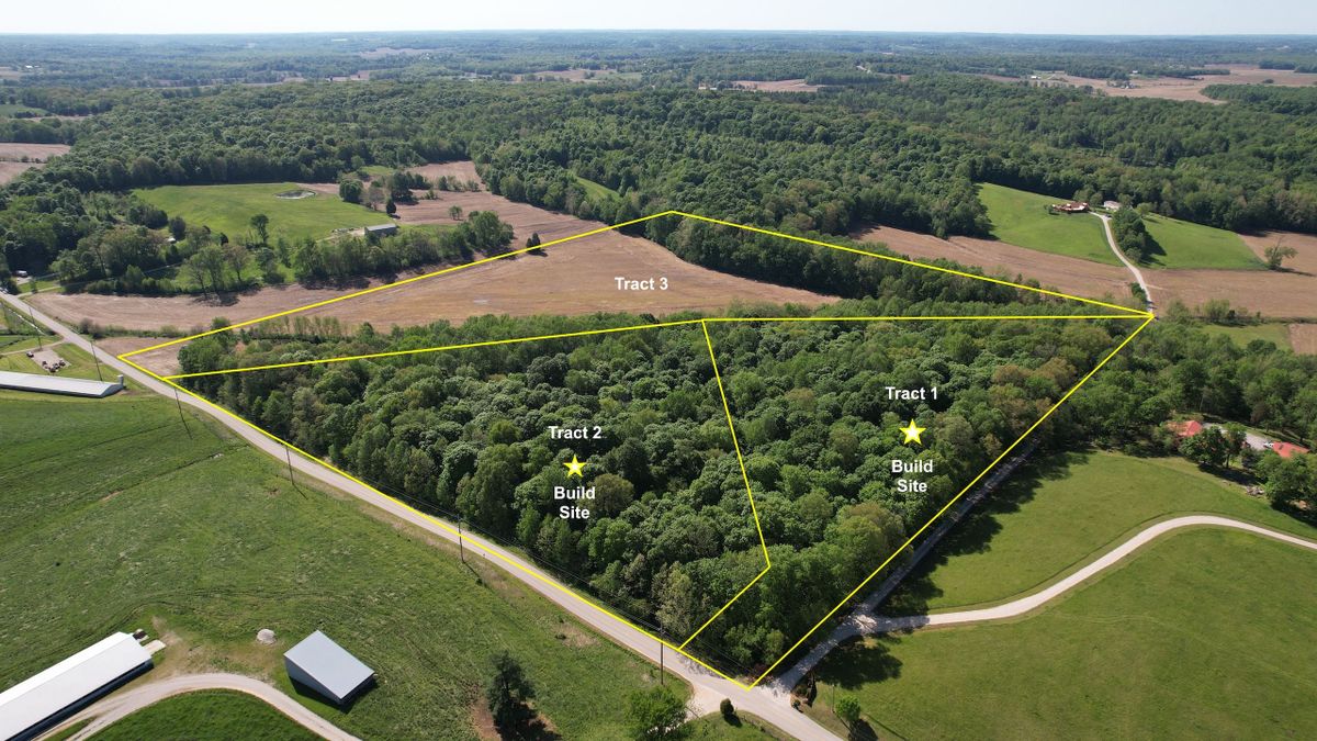 Wooded Country Home Build Site In Great Location Of Southern IN ...