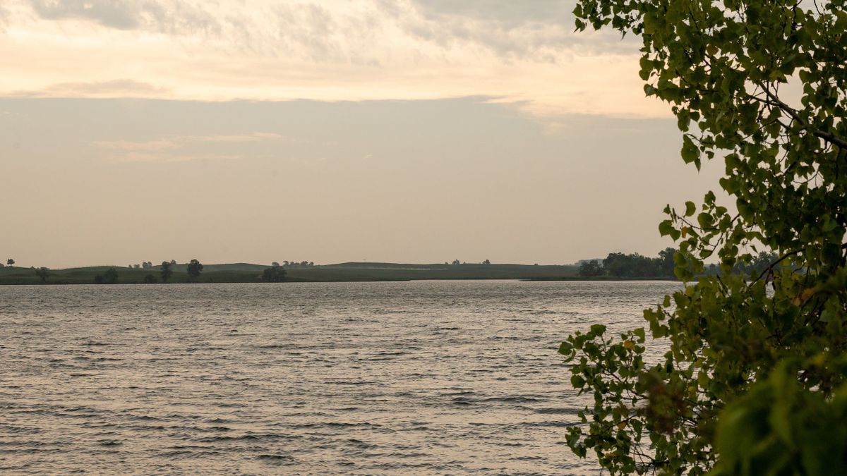 Secluded Waterfront With Mature Pines On Glacial Lake Fishery ...