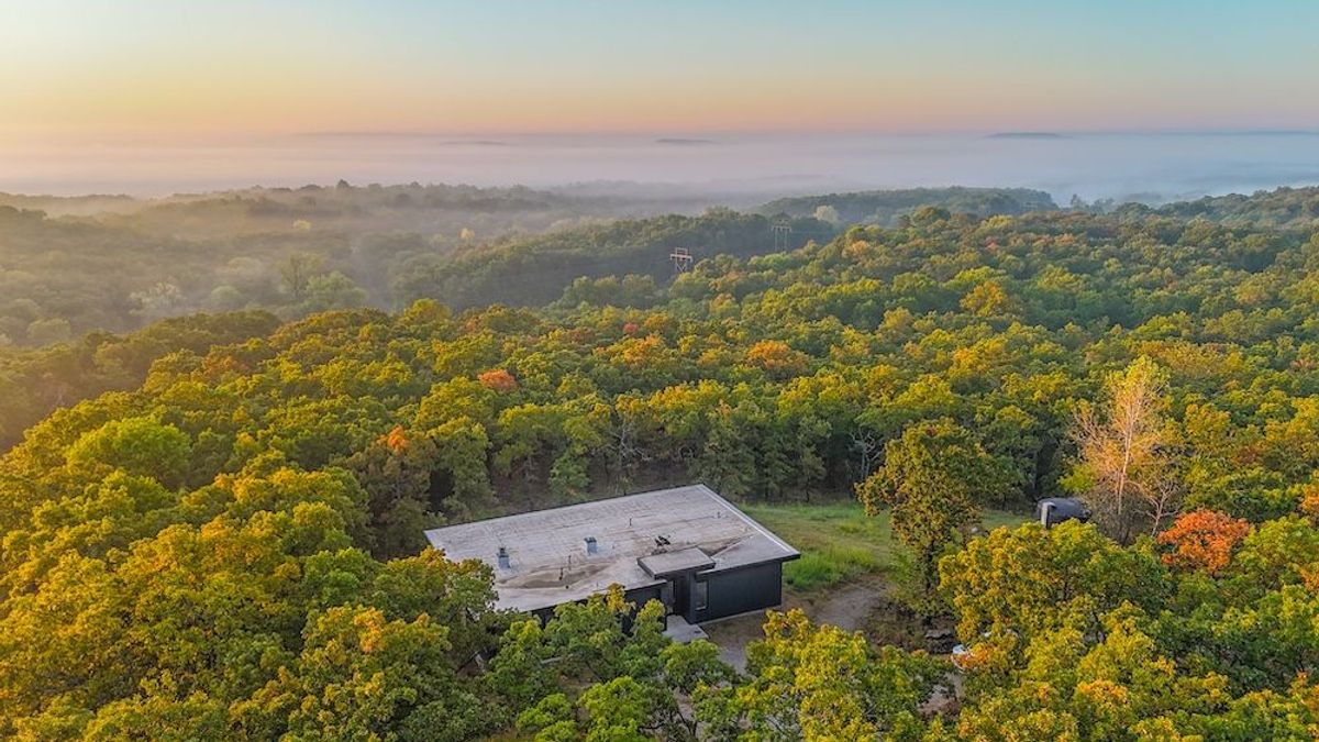 Secluded Timbered Acreage With Modern Designed Home | Whitetail Properties