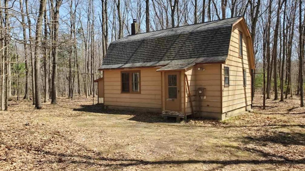 Rustic Hunting Camp with Nice Timber by Clark County Forest | Whitetail ...