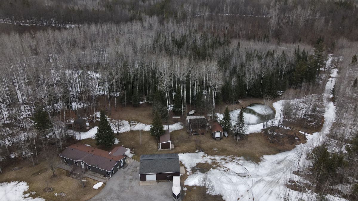 Acreage With Home, Trails, Pole-barn, Outbuildings, Pond, Stream And ...