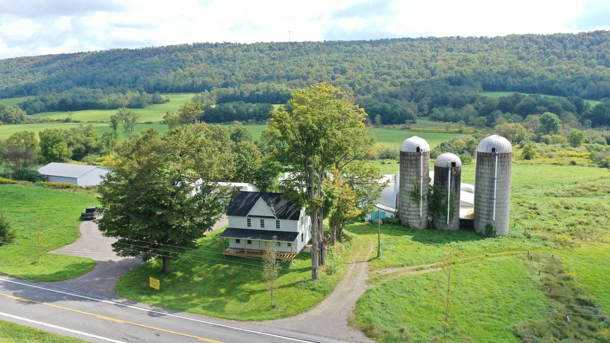 Rare Opp River Bottom Farm With Sugar Bush on the Otselic River ...