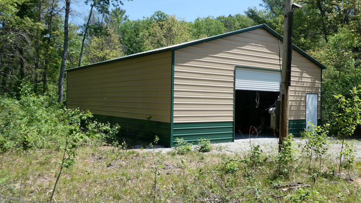 Wooded Hunting Parcel With Professional Habitat Plan In Place And Pole ...