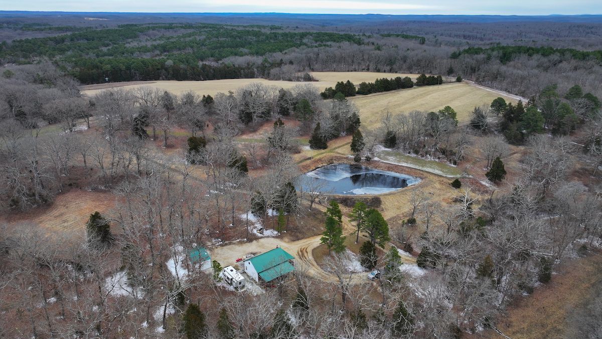 Great Recreational Property With A Beautiful Cabin And Stocked Pond ...