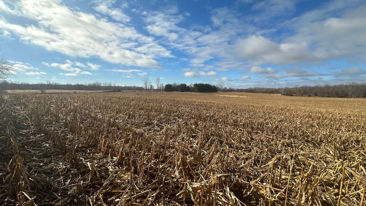 Excellent Tillable Farm Field With Ample Frontage On Two Roads ...