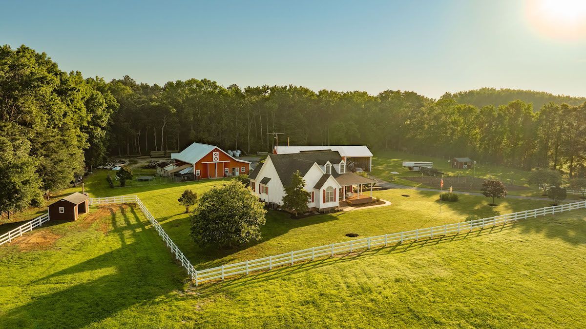 Wooded Equestrian Farm With Modern Barn And Workshop | Whitetail Properties